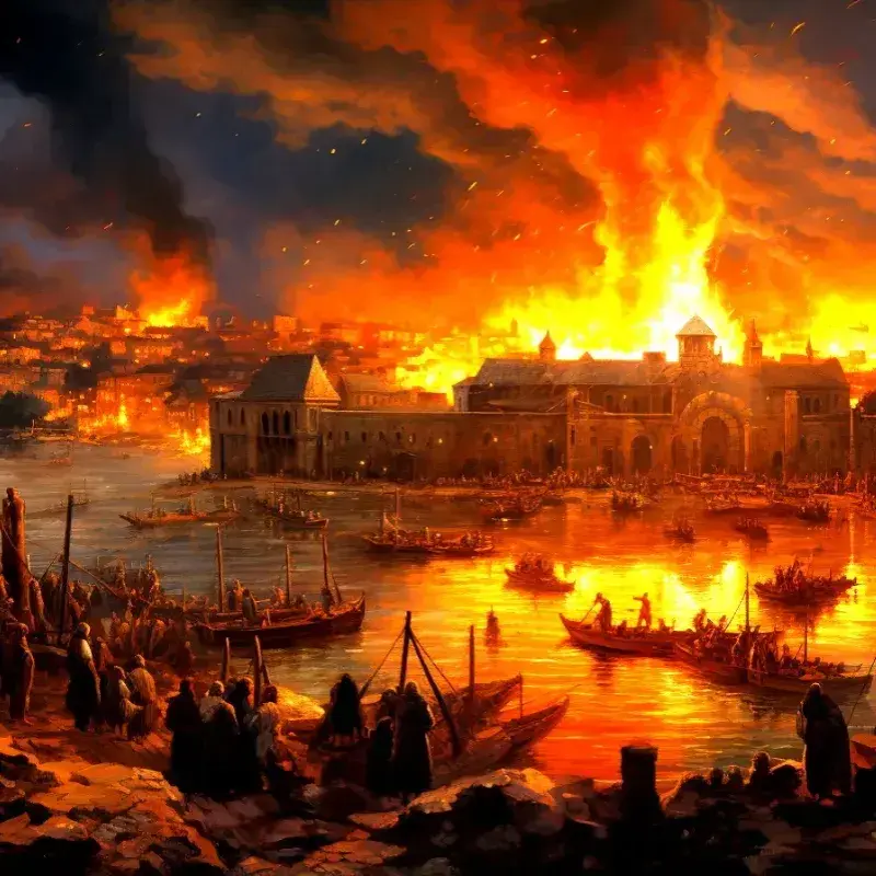 The Transformative Impact of the Great Fire of Constantinople in 1660 🌆🔥