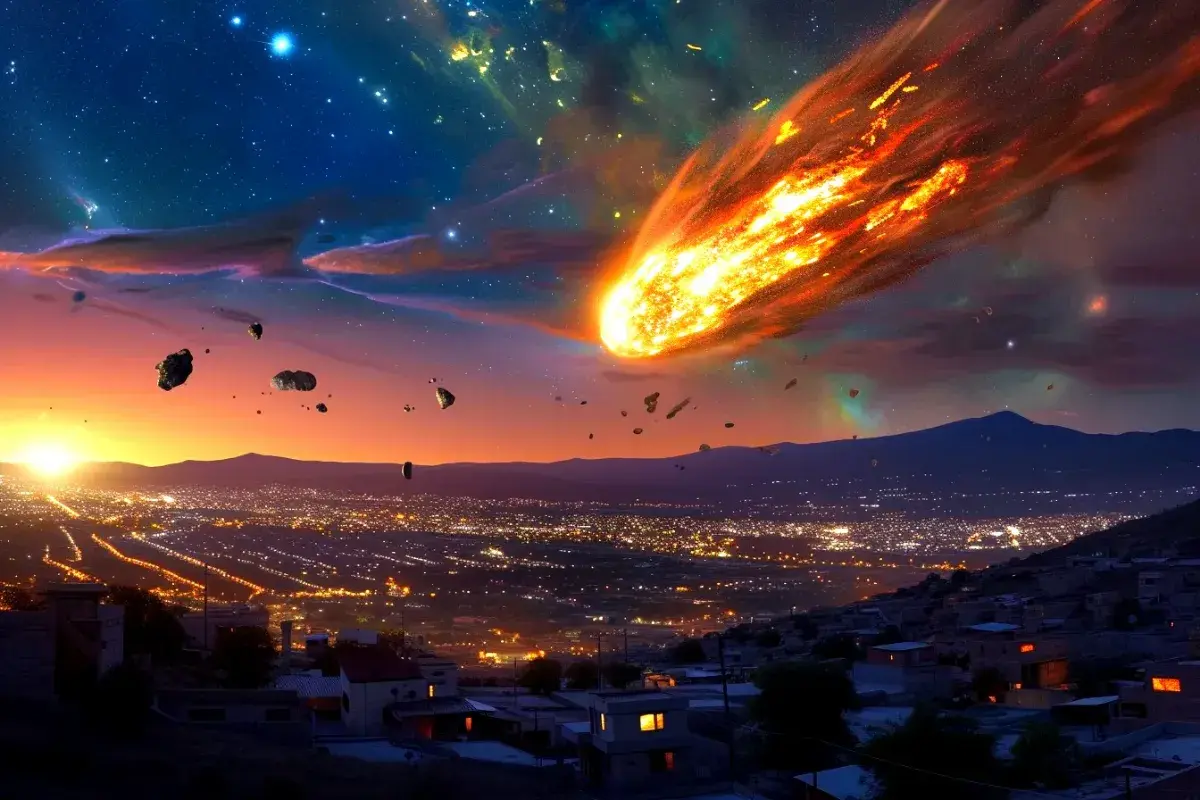 A Cosmic Spectacle: The Day the Allende Meteorite Fell on Mexico 🌠💥