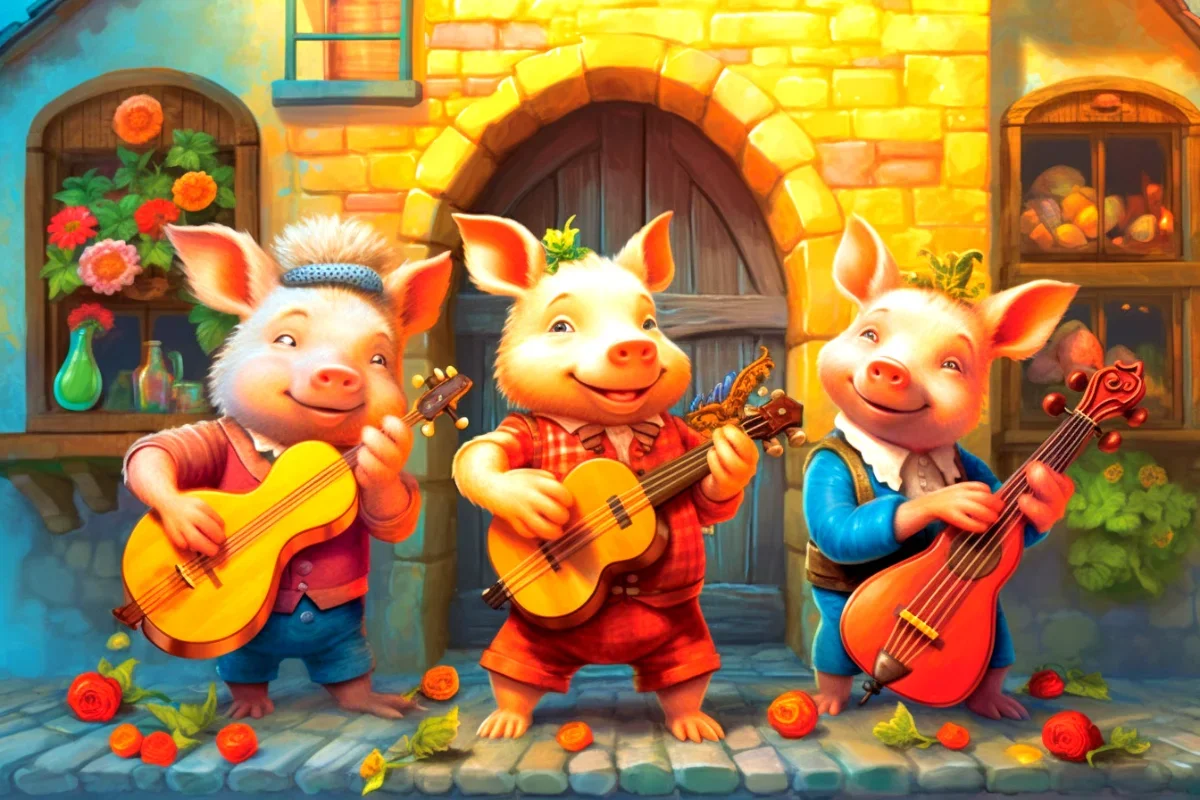 The Timeless Magic of Disney's "The Three Little Pigs" 🐷