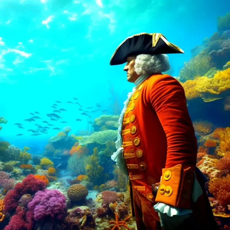 Captain Cook's Discovery of the Great Barrier Reef: A Historic Voyage 🌊⛵️🌏
