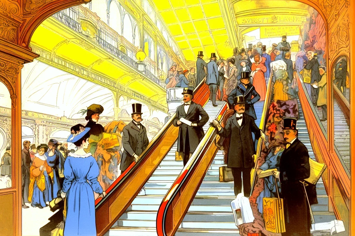 Escalators: The Invention That Changed Urban Mobility Forever 🚶‍♂️