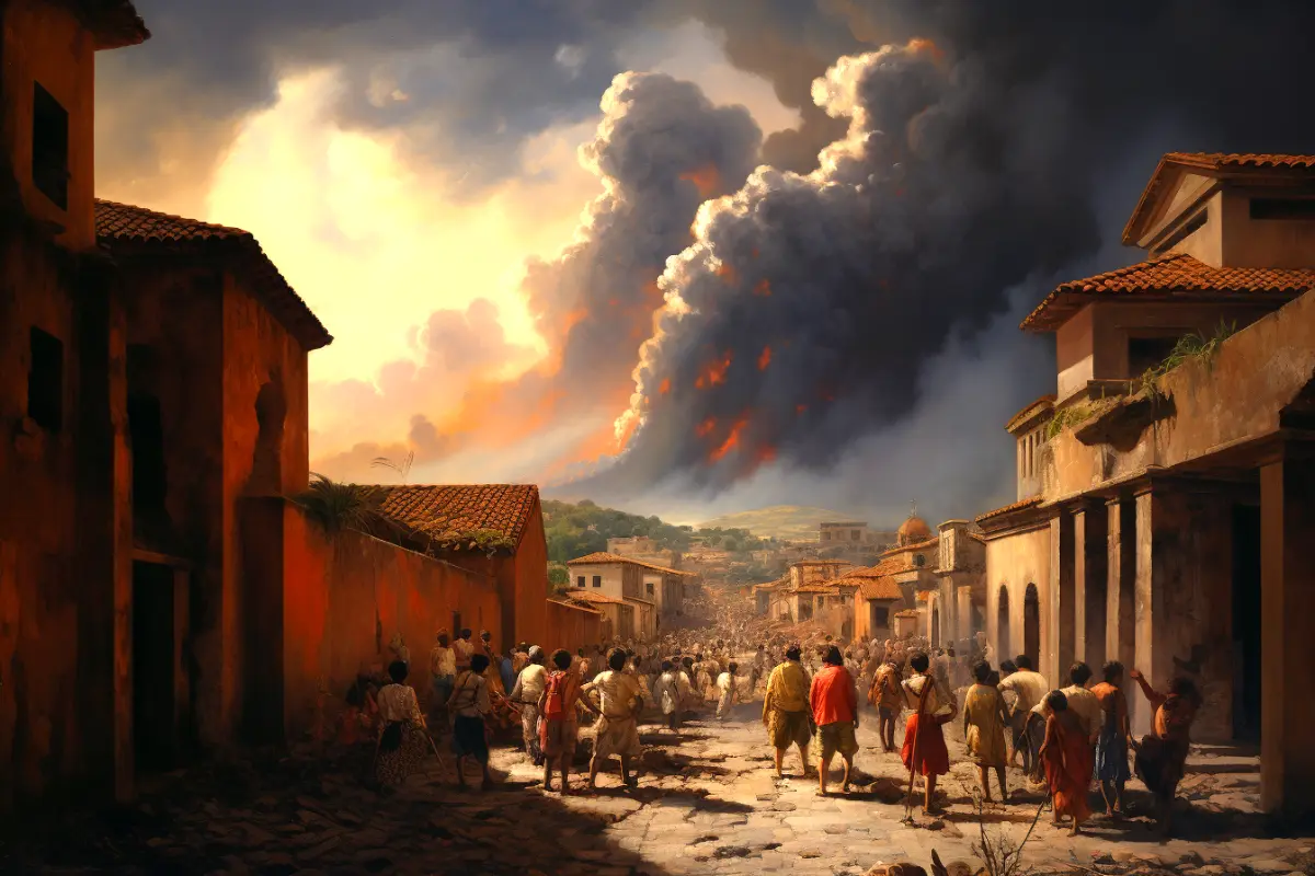 The Infamous Eruption of Mount Vesuvius: Pompeii's Overnight Catastrophe