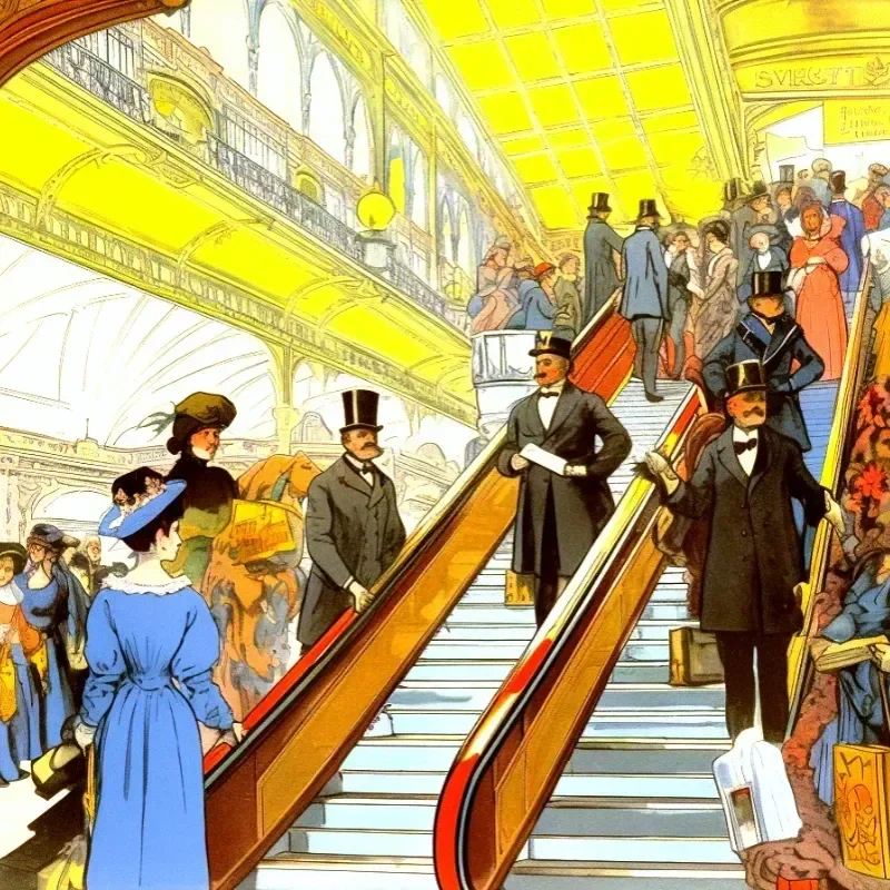 Escalators: The Invention That Changed Urban Mobility Forever 🚶‍♂️