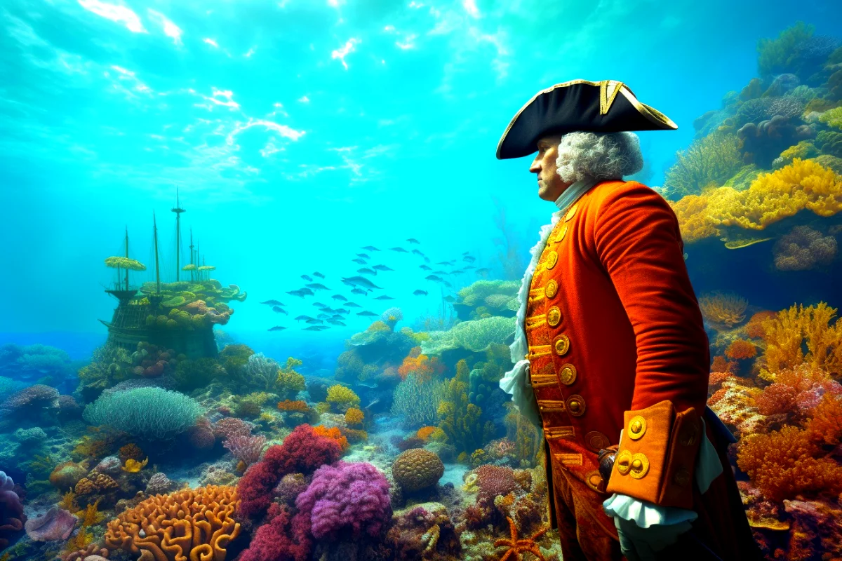 Captain Cook's Discovery of the Great Barrier Reef: A Historic Voyage 🌊⛵️🌏